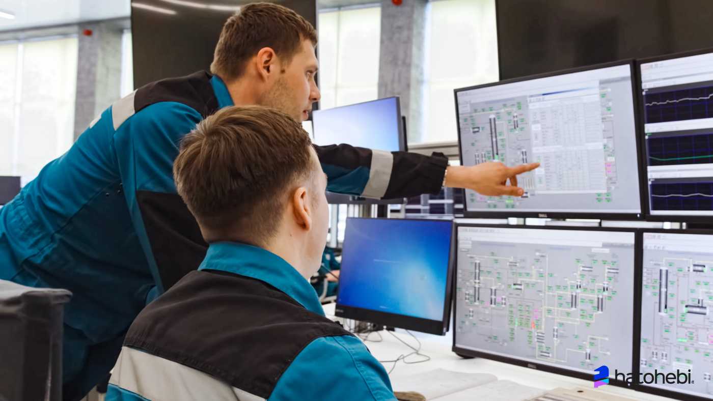 Real time Monitoring dan Control dengan MES - Hatohebi Software